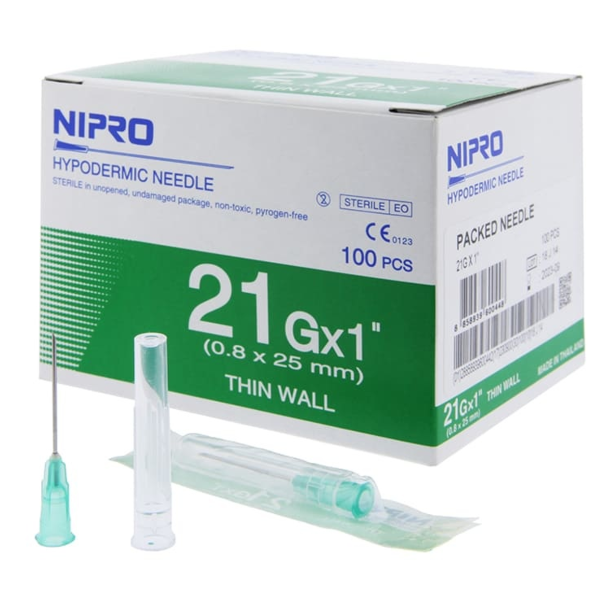 NIPRO Disposable Needles - #21x1” | Allgenhealth
