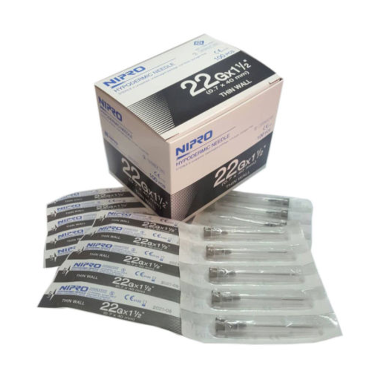 NIPRO Disposable Needles # 22 X 1 1/2" | Allgenhealth