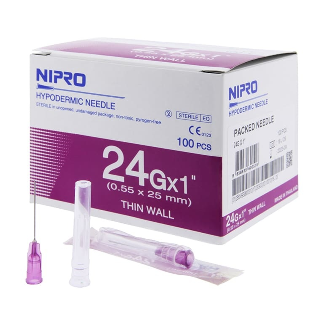 NIPRO Disposable Needles - #24x1 | Allgenhealth