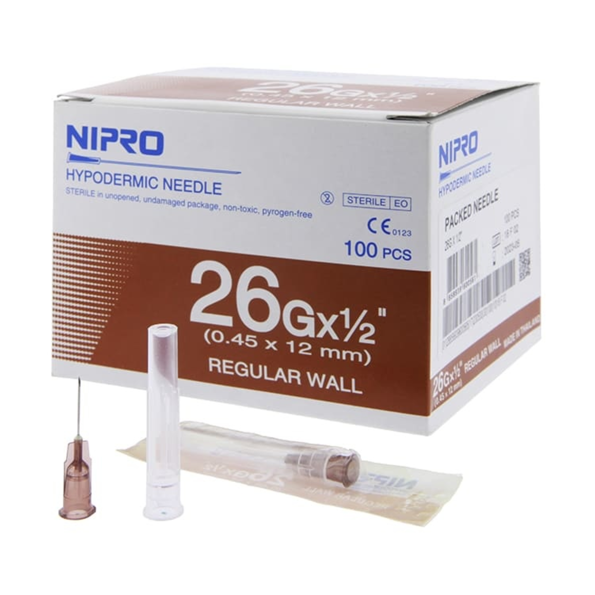 NIPRO Disposable Needles - #26x1/2 | Allgenhealth