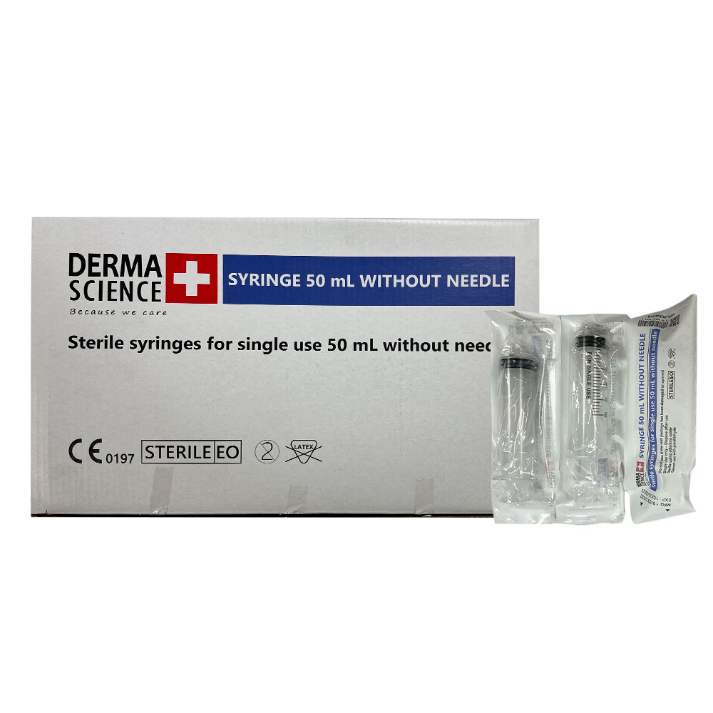 DERMA SCIENCE Syringe without needle 50 ML 50 pieces/box | Allgenhealth