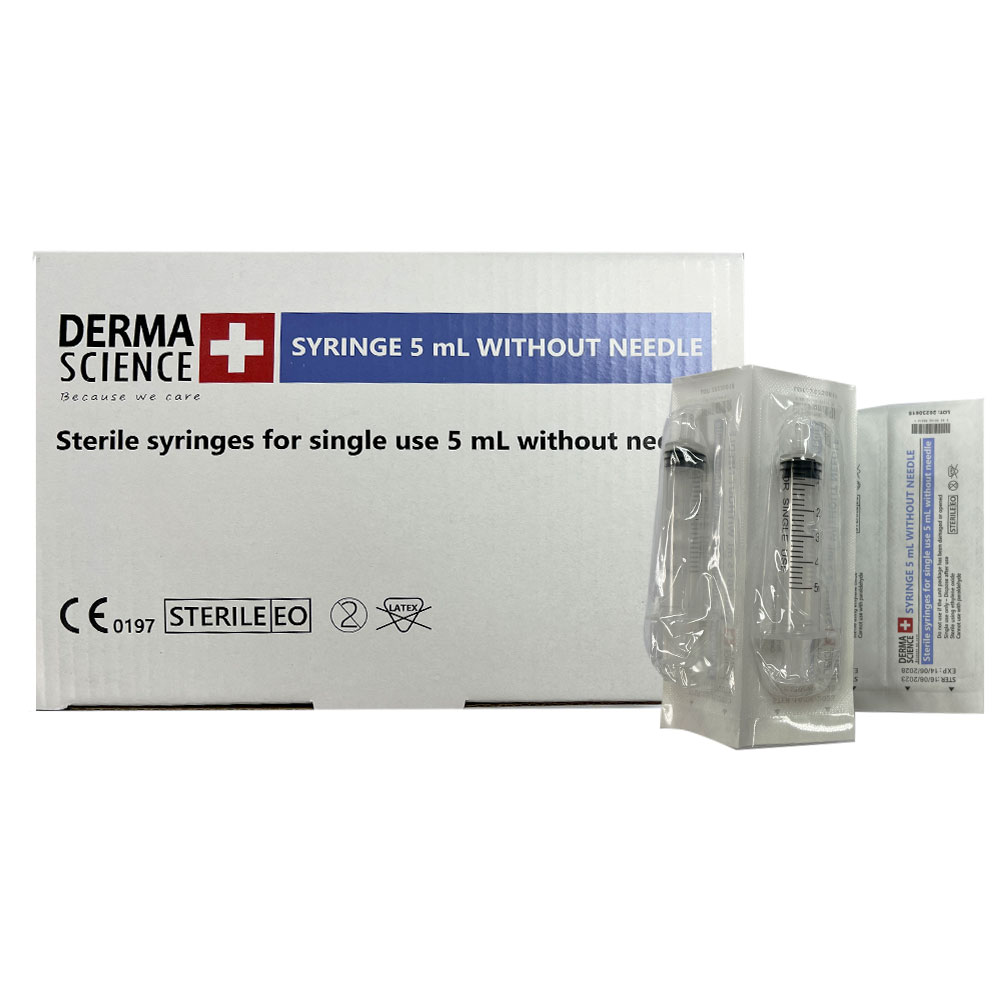 DERMA SCIENCE Syringe without needle 5 ML 100 pieces/box | Allgenhealth