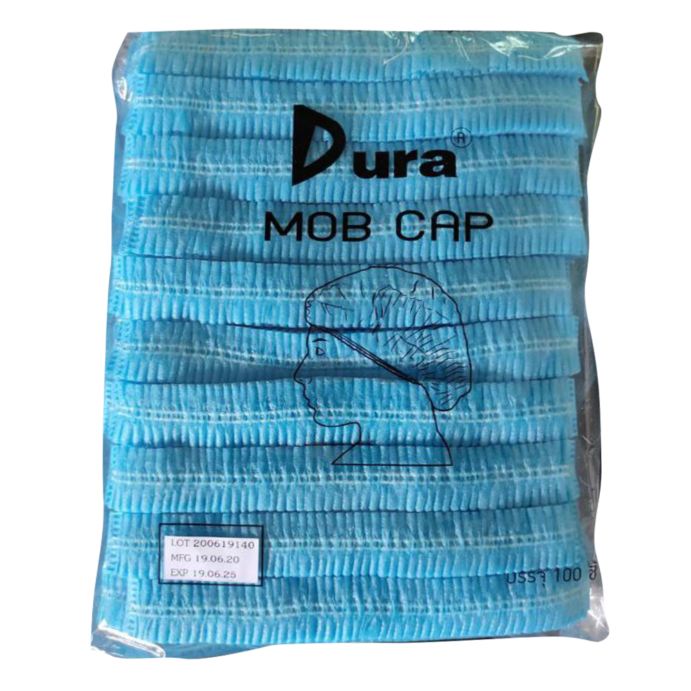 Dura Mop Cap Dura Mop Cap, blue (100 pieces/pack) | Allgenhealth