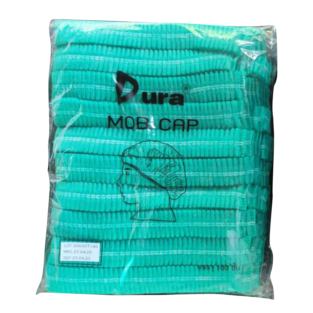 Dura Mop Cap Dura Mop Cap Green (100 pieces/pack) | Allgenhealth