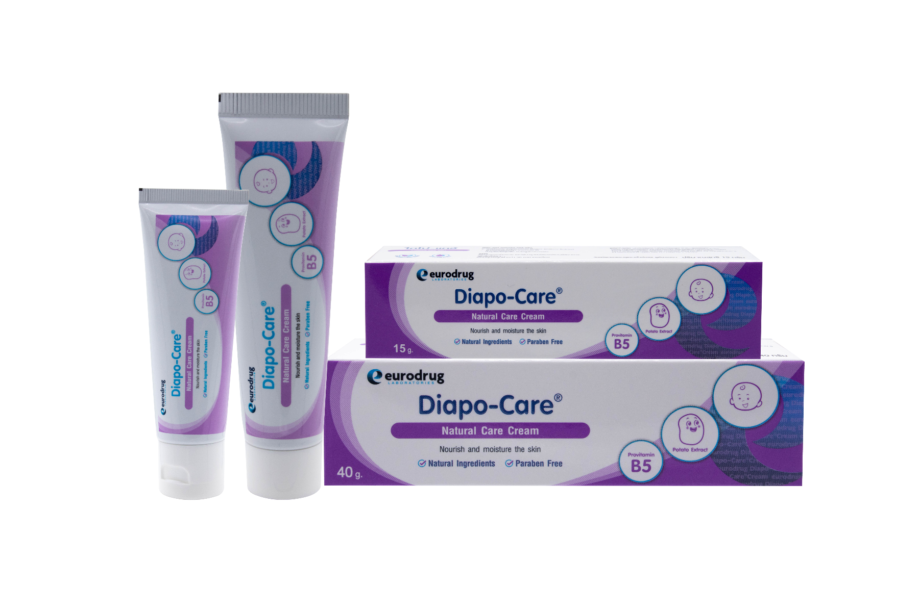 ไดโป-แคร์ เนเชอรัล แคร์ ครีม 15 กรัม | Allgenhealth