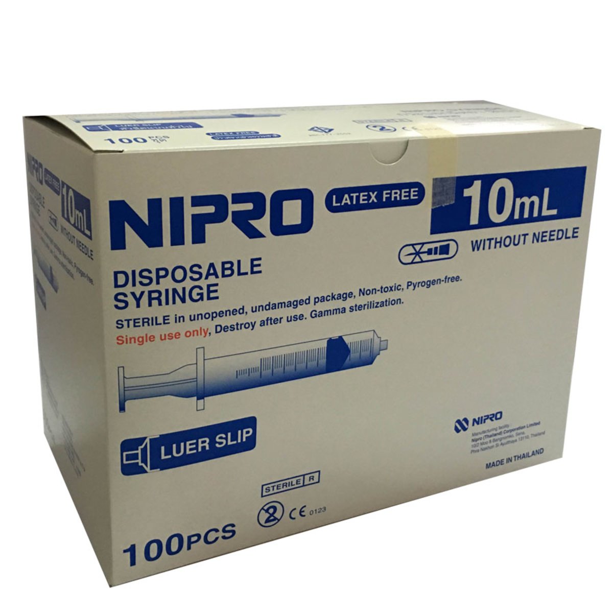 NIPRO Disposable Syringes - 10cc | Allgenhealth